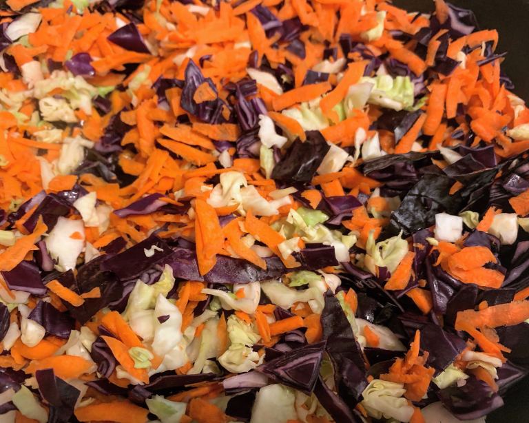 Vegan Red Cabbage “Egg” Rolls – nacforadventure